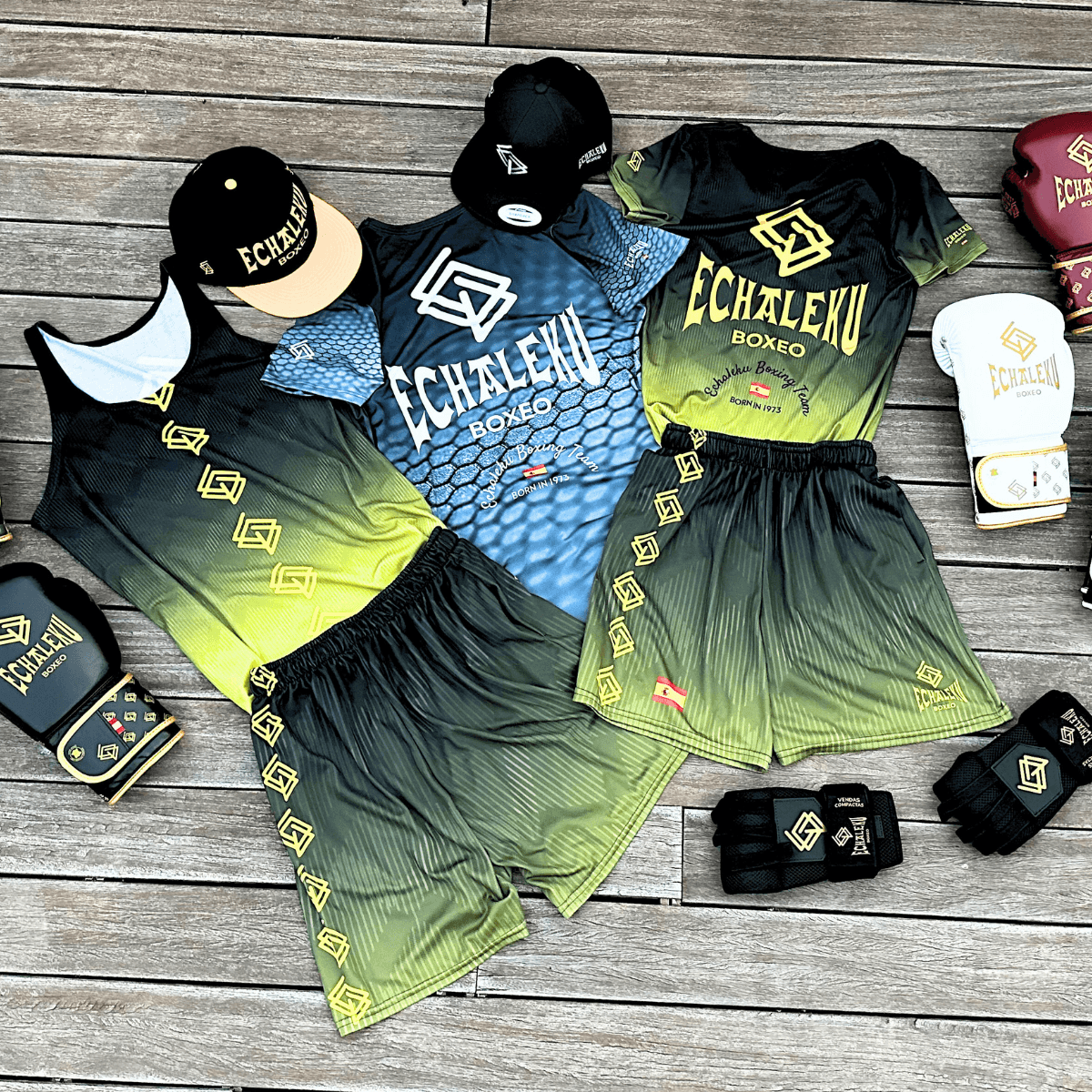 Equipación de Boxeo para Mujeres - Echaleku Boxeo